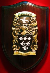 Coat of Arms/ Family Crest Shields | The Heraldic Shoppe